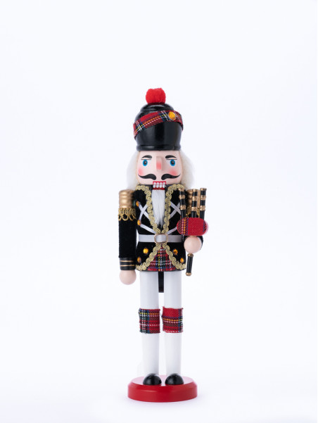 12" Scottish Soldier Nutcracker