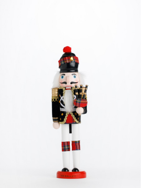 12" Scottish Soldier Nutcracker